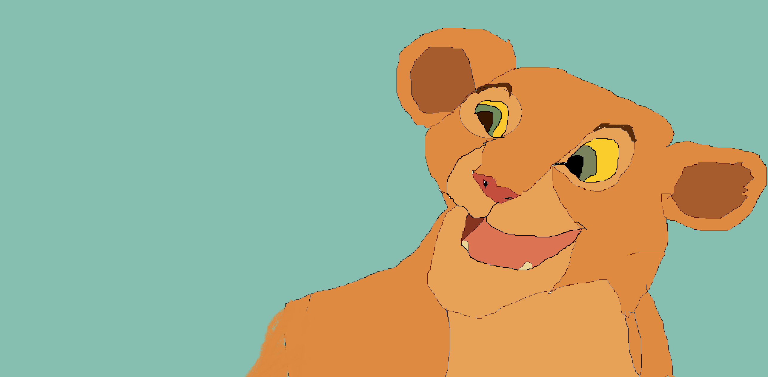 Nala Drawing by DinoFun