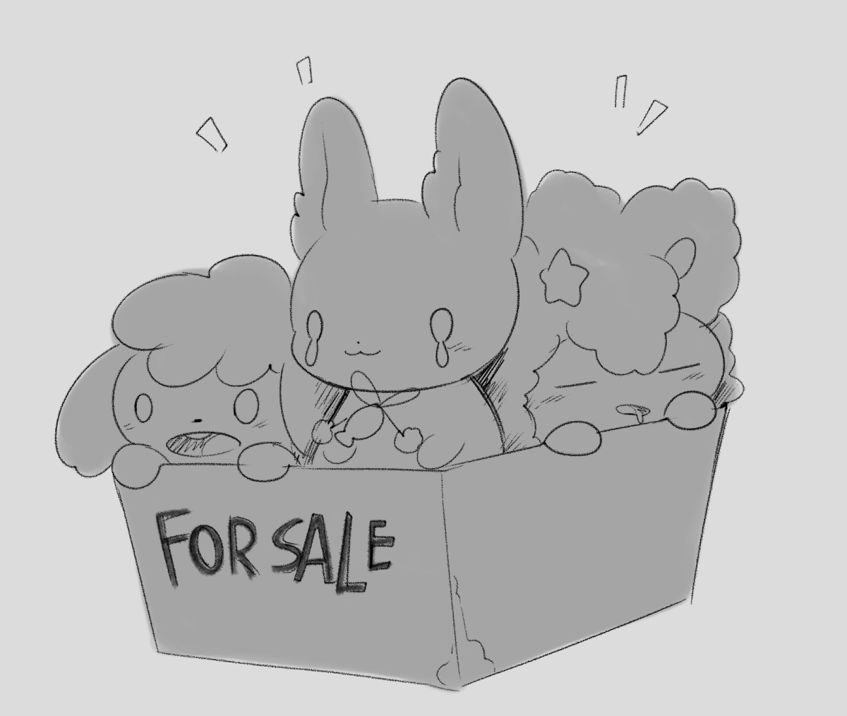 Big ol character sale by slimefur