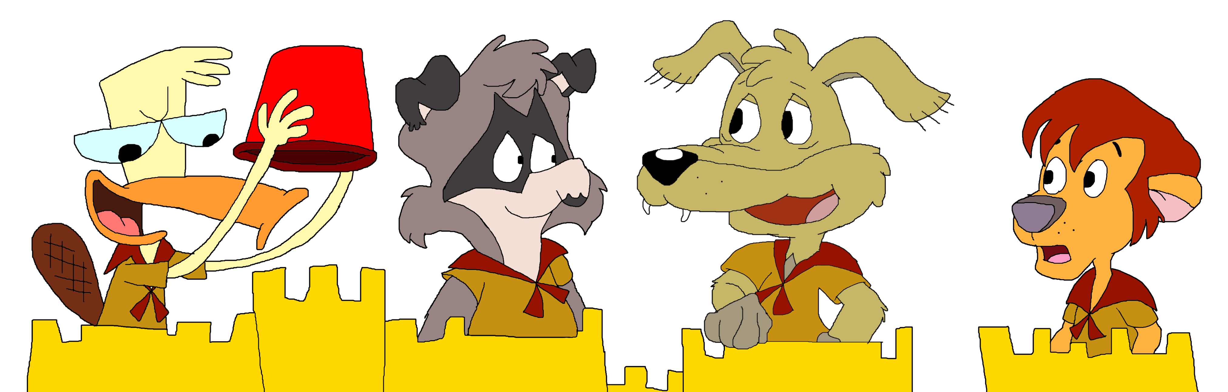 Sandcastle Scouts by ShiftyTheB787