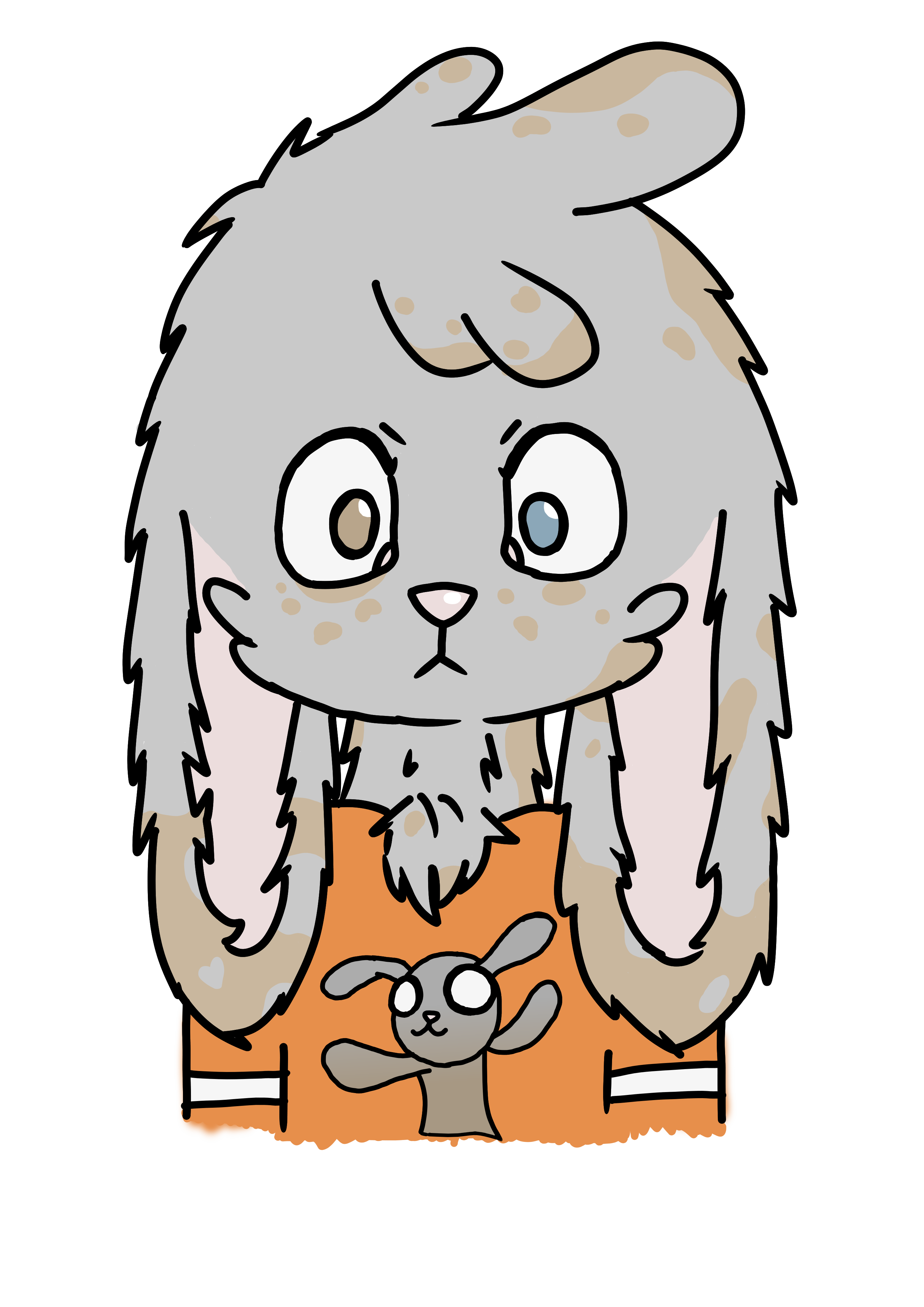 Old Bun Draw by Waladeci