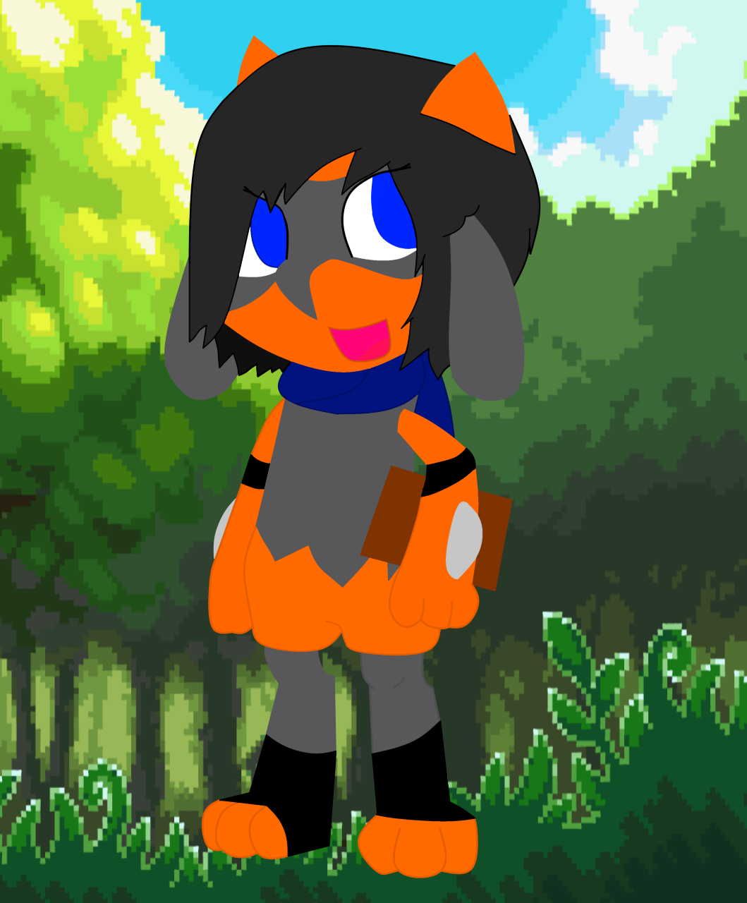 Crystal the Riolu by NovaTheLucario