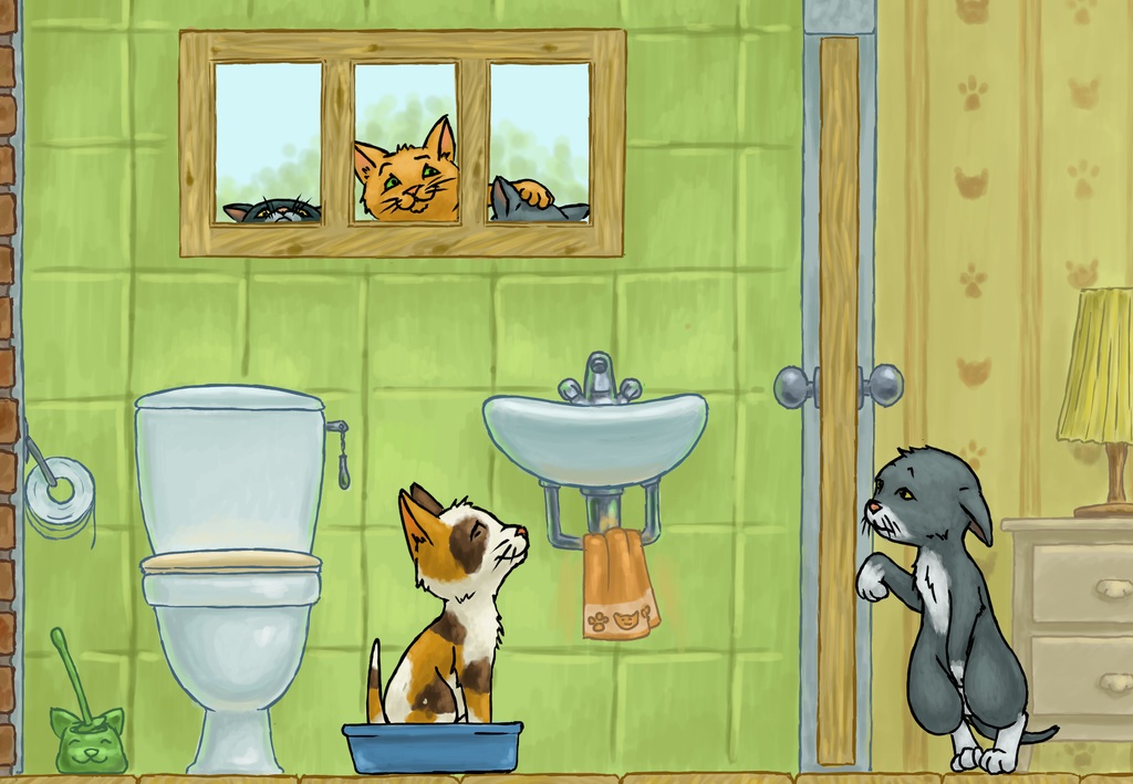 The cats' house by mrluca