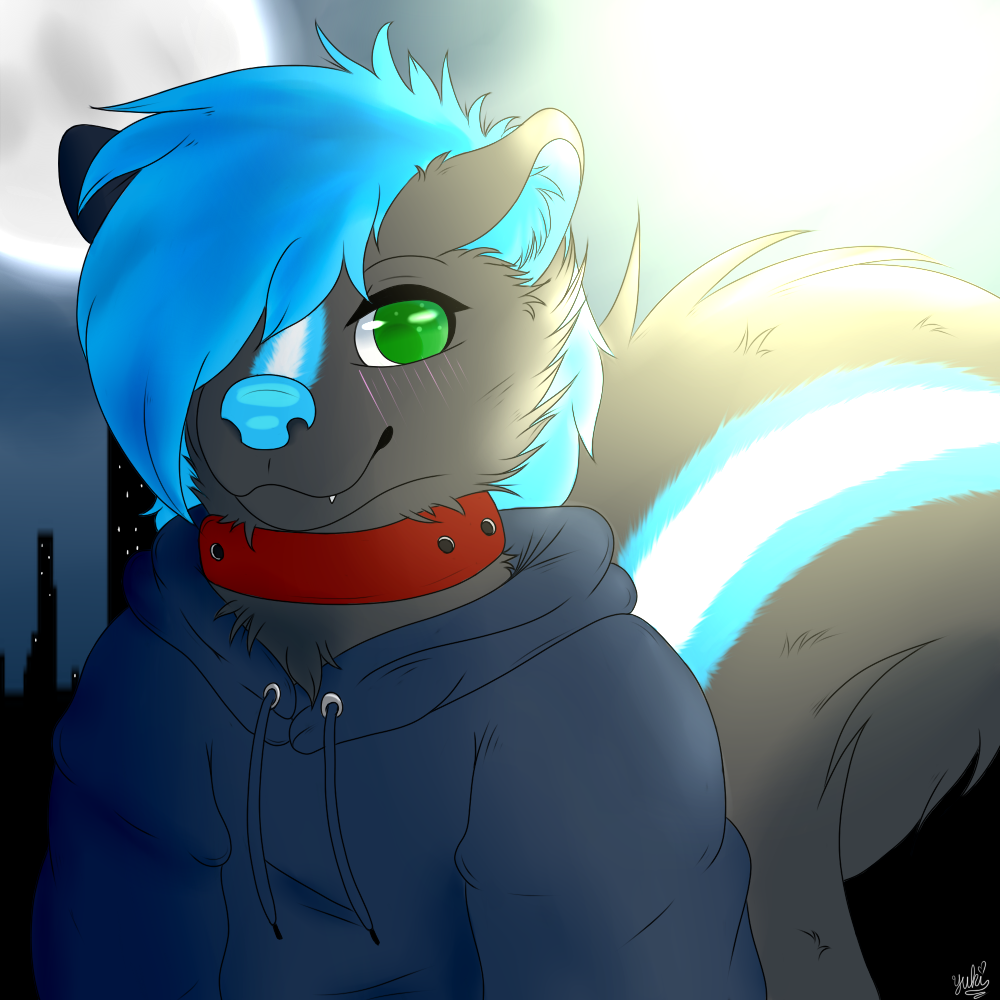 Discord Icon - Cloud the Skunk by SashaNaralma