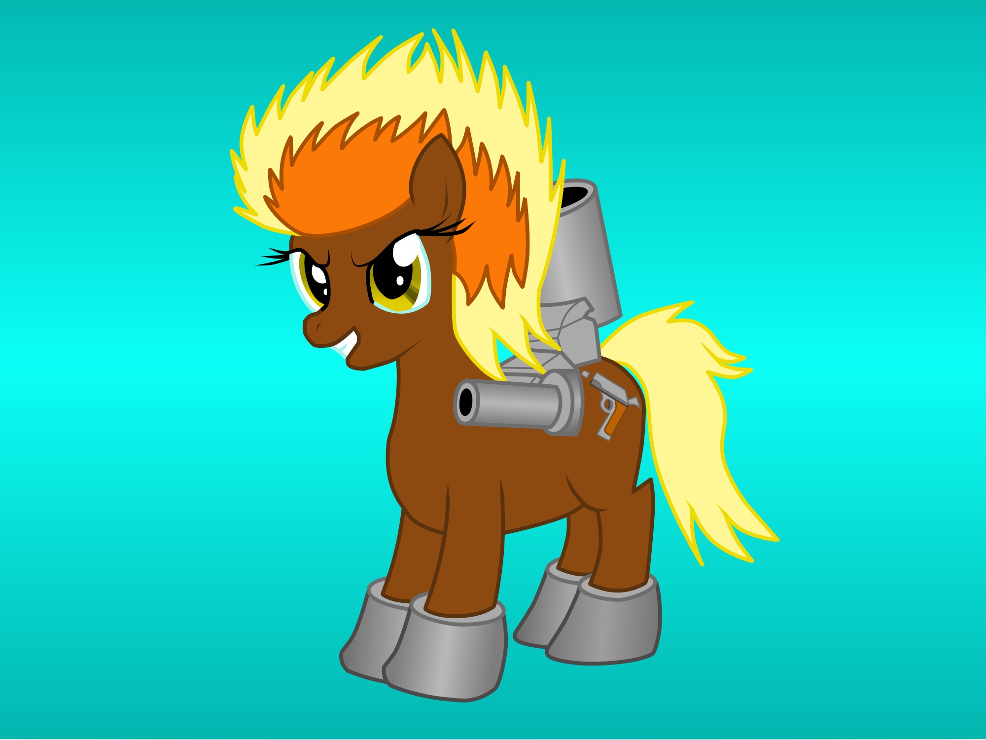 MLP OC - Trigger Happy by SamBacon