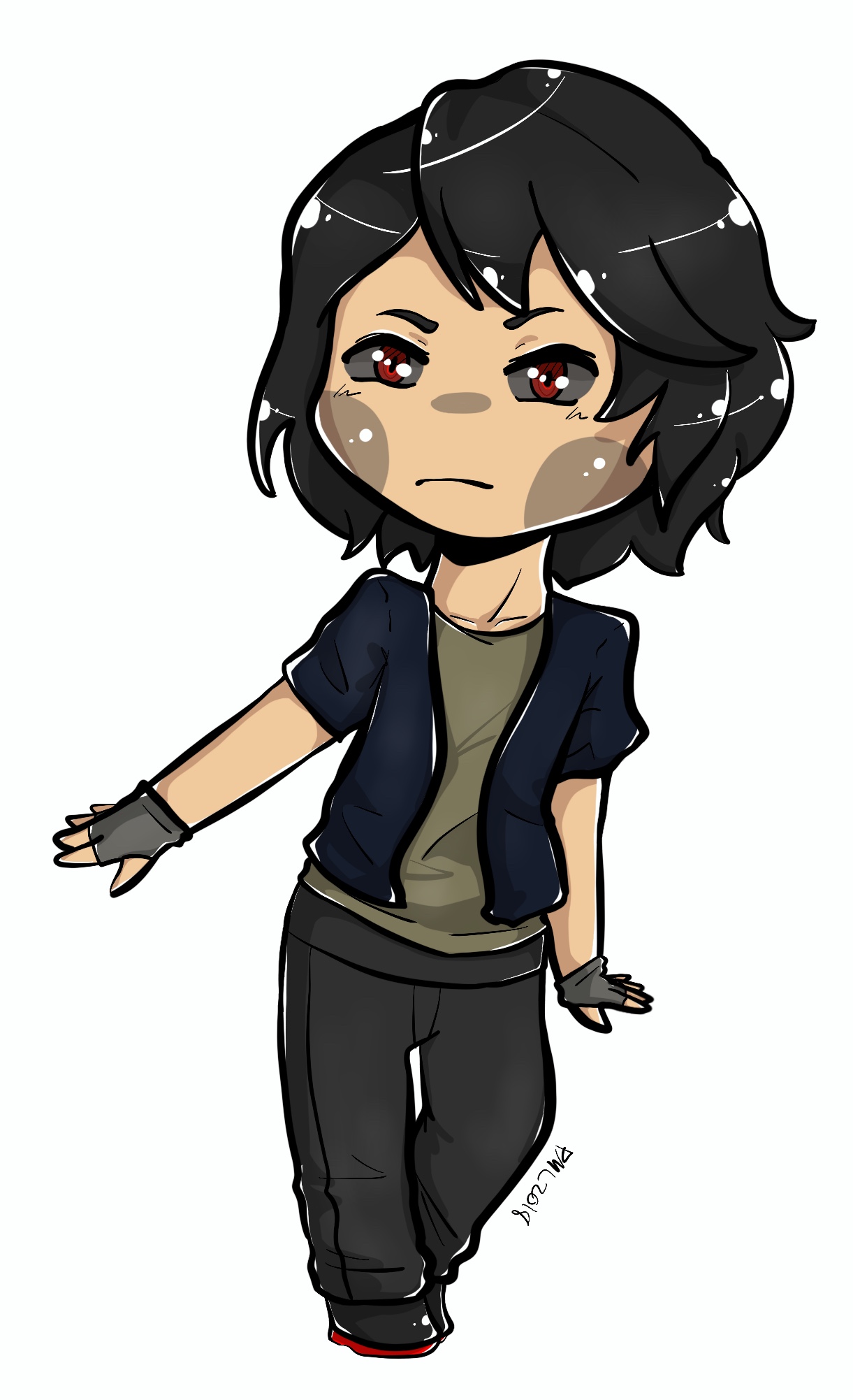 Chibi Human Jin by pokeczarelf
