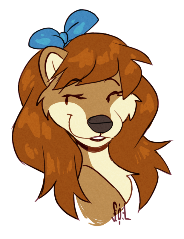 Chibi Headshot Sora by AidenanMadraUisce