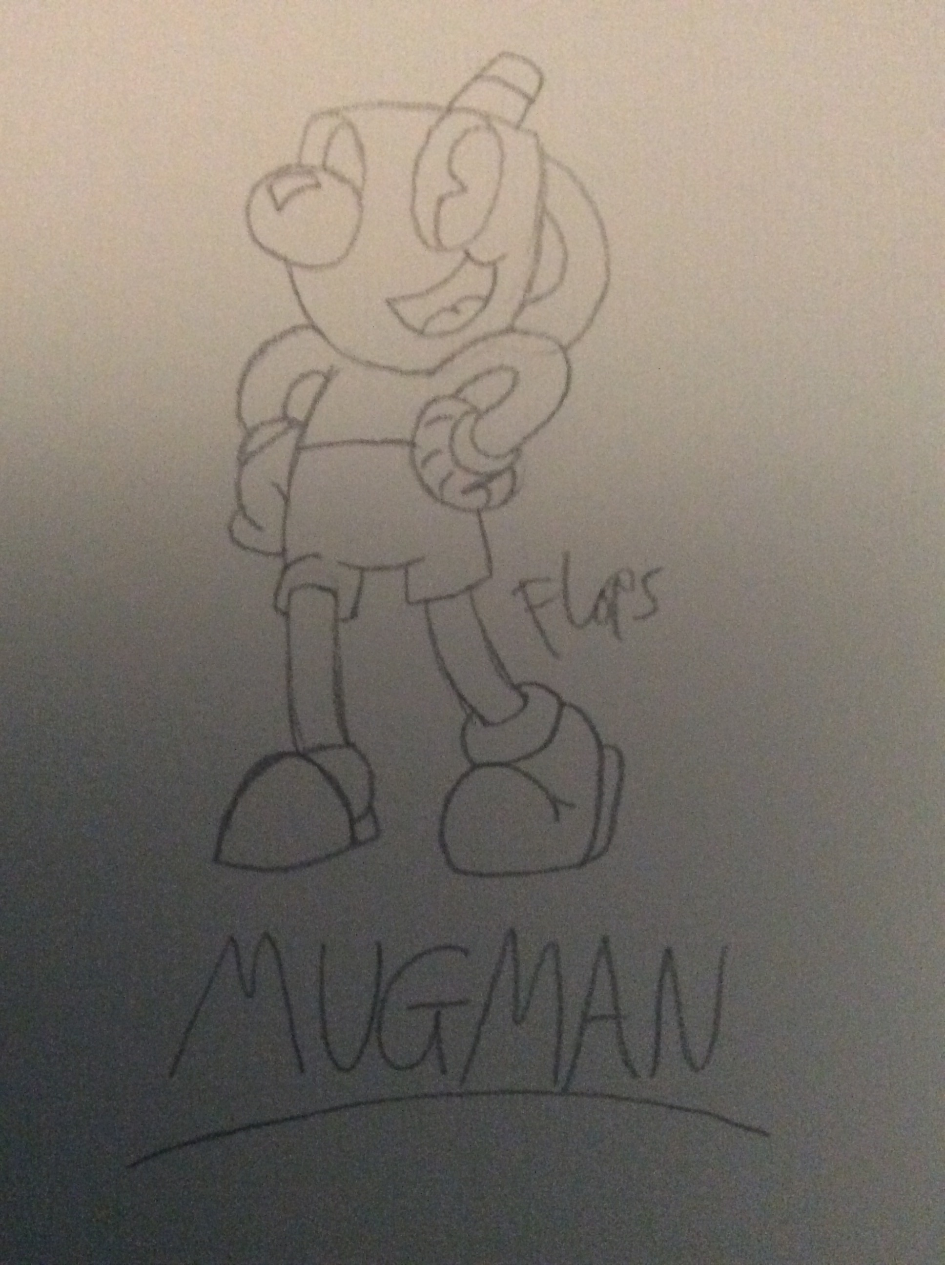 mugman fanart by FloppyPony