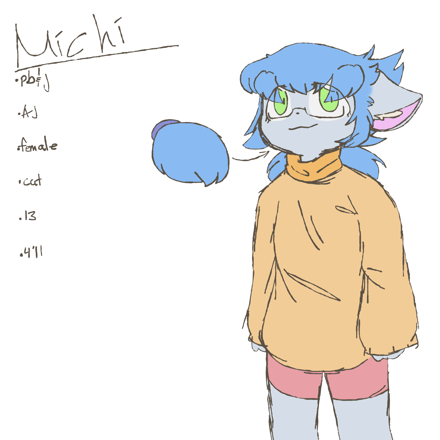 Michi Reference by PipsSilence