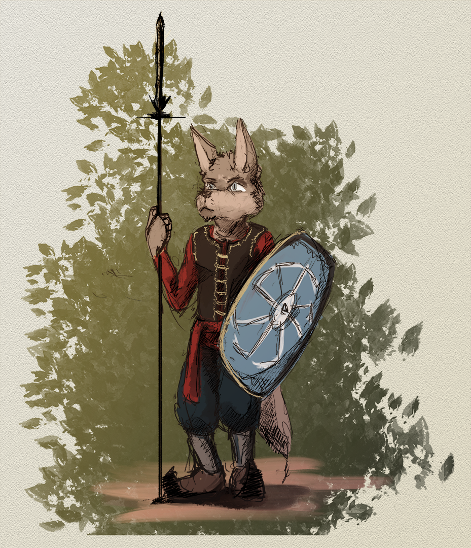 Guard duty by DakkaWoof