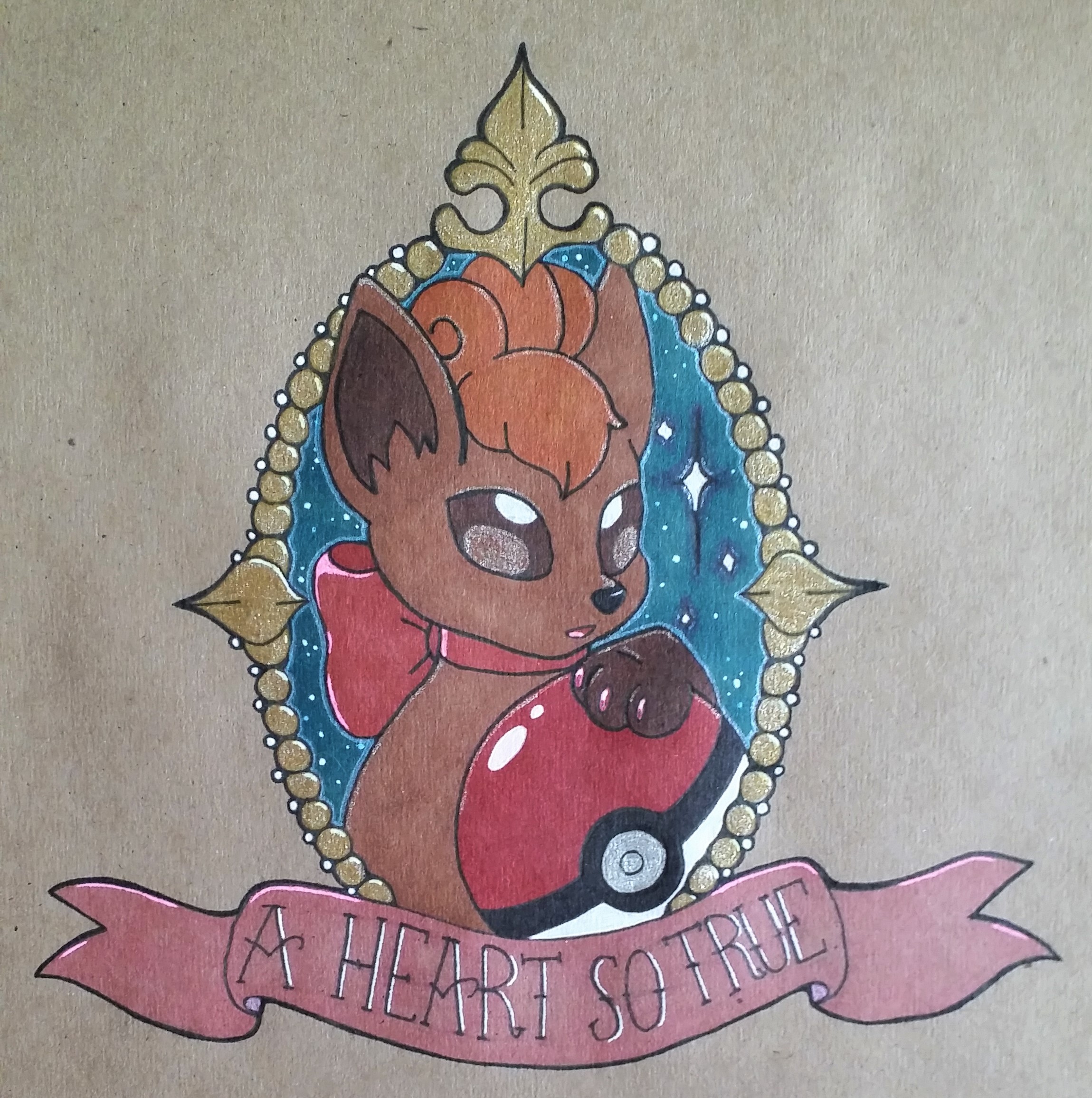Vulpix Tattoo by Forsakenchances