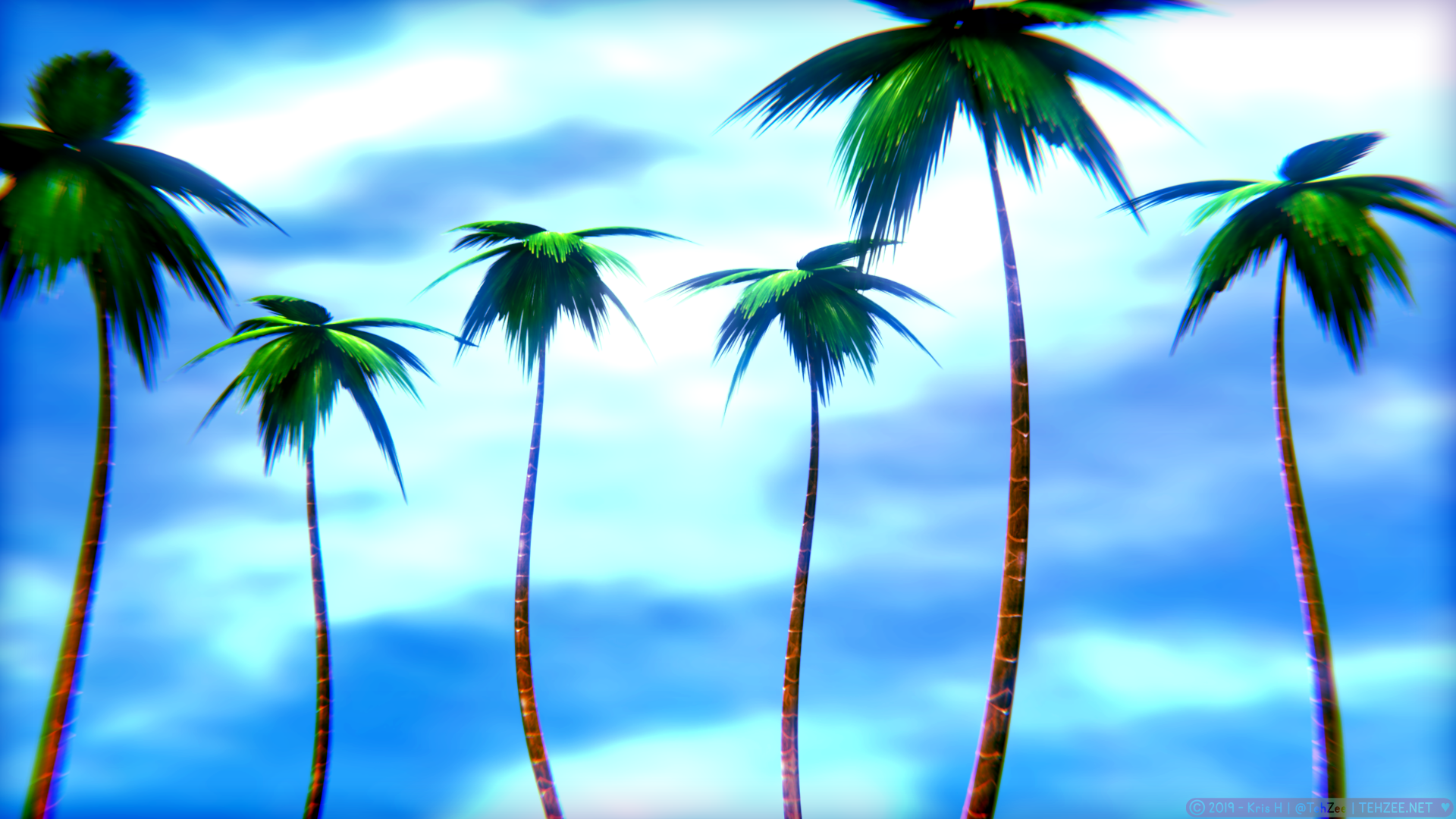 Palm Tree's by TehZee