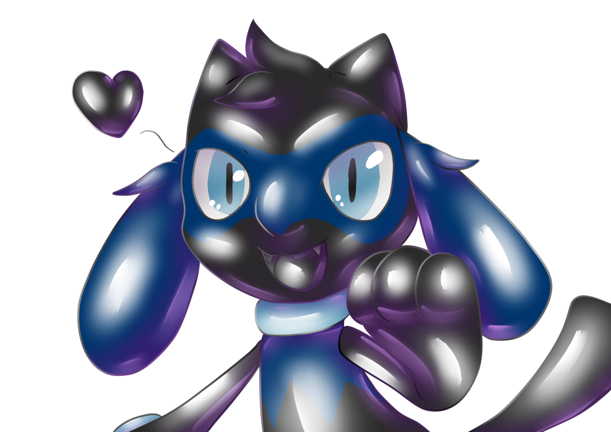 Happy Latex Riolu Not My Art Original In Description By Infyarts
