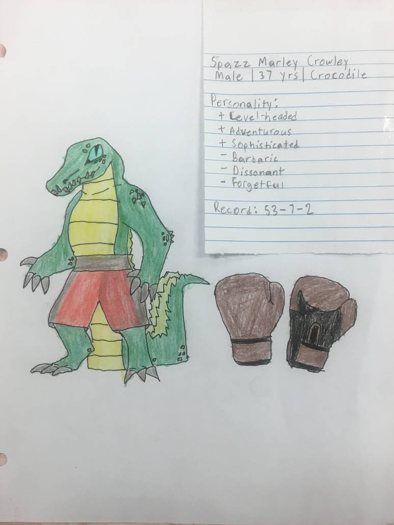 OC#57 - Spazz Marley Crowley by EngineGear