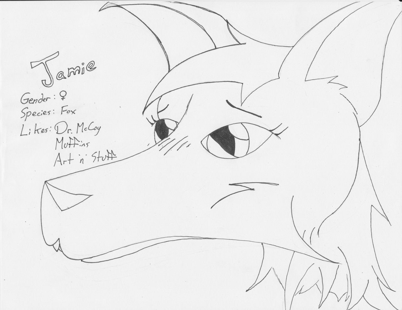 Jamie Sketch by Autumnbear