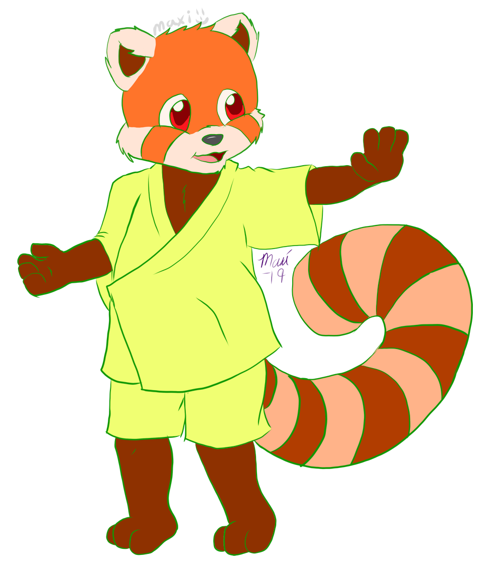 Pablo in his jinbei by Maxicoon