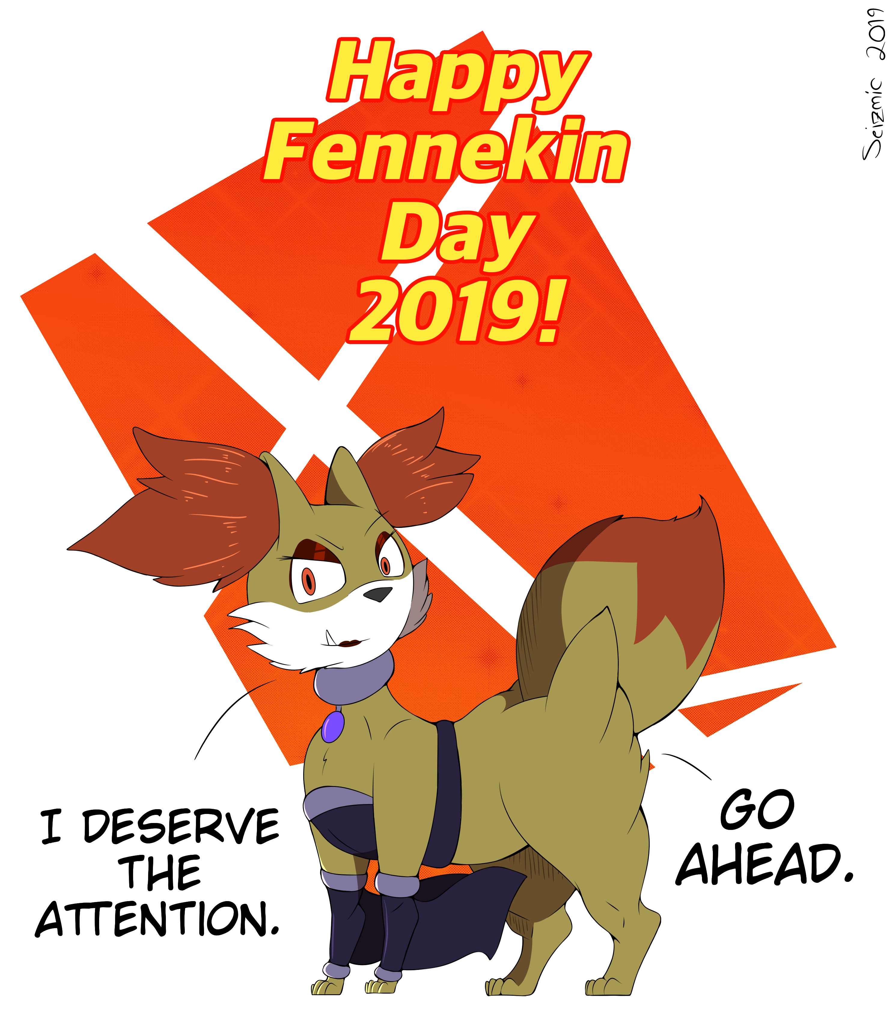 Happy Fennekin Day 2019! by Seizmic