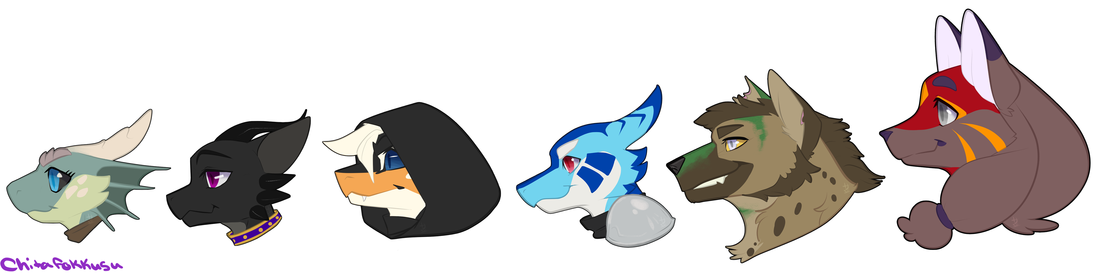 [Com] DnD Head tokens by Chitafokkusu