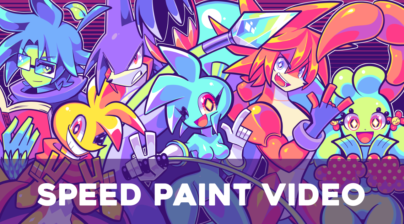 Speed Paint - Spacy by Spaicy
