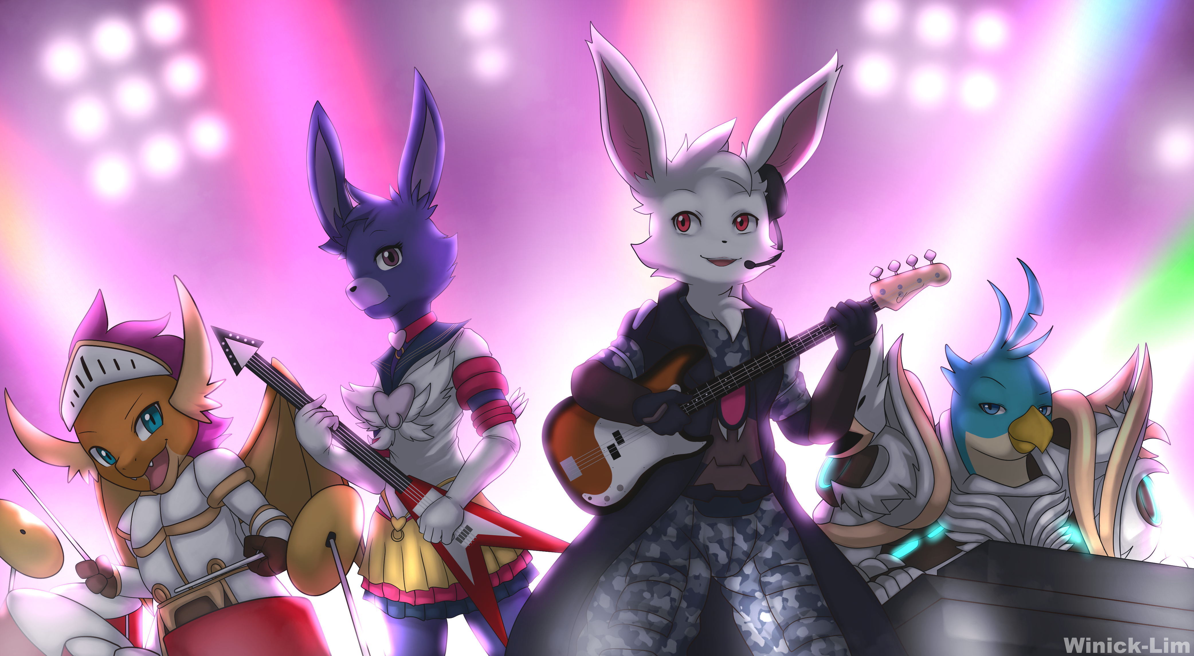 [Commission] Concert by WinickLim