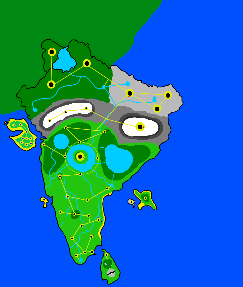 Aura Region main map by Vangabond