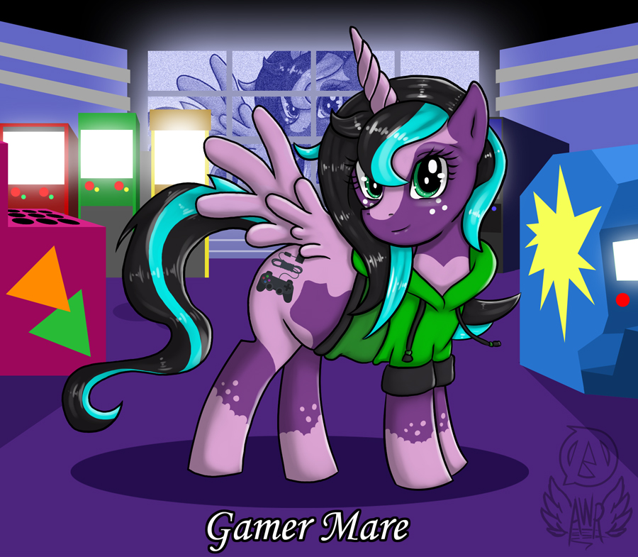 [MLP] Gamer Mare by LewLegend
