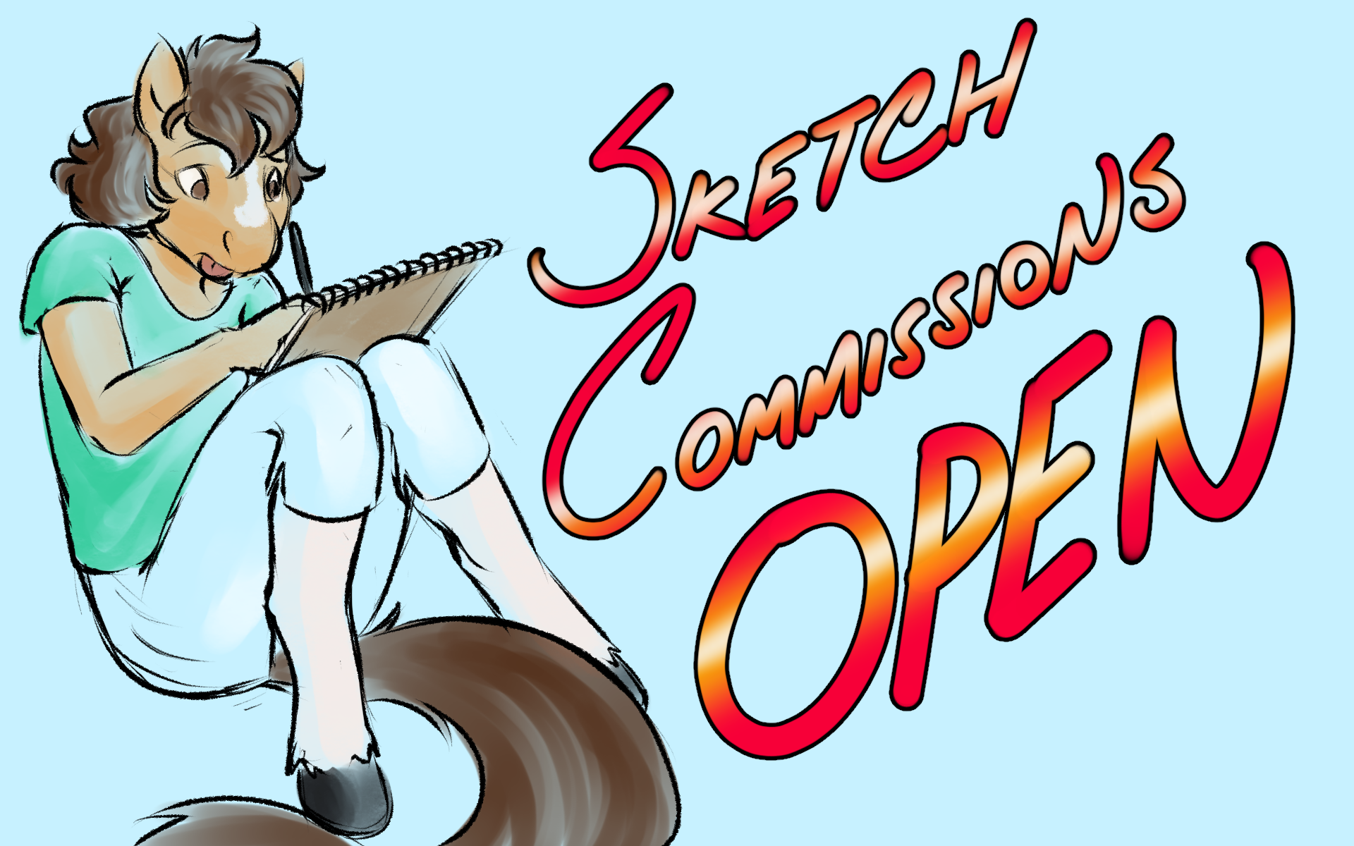 Sketch Commissions OPEN by Halcyon
