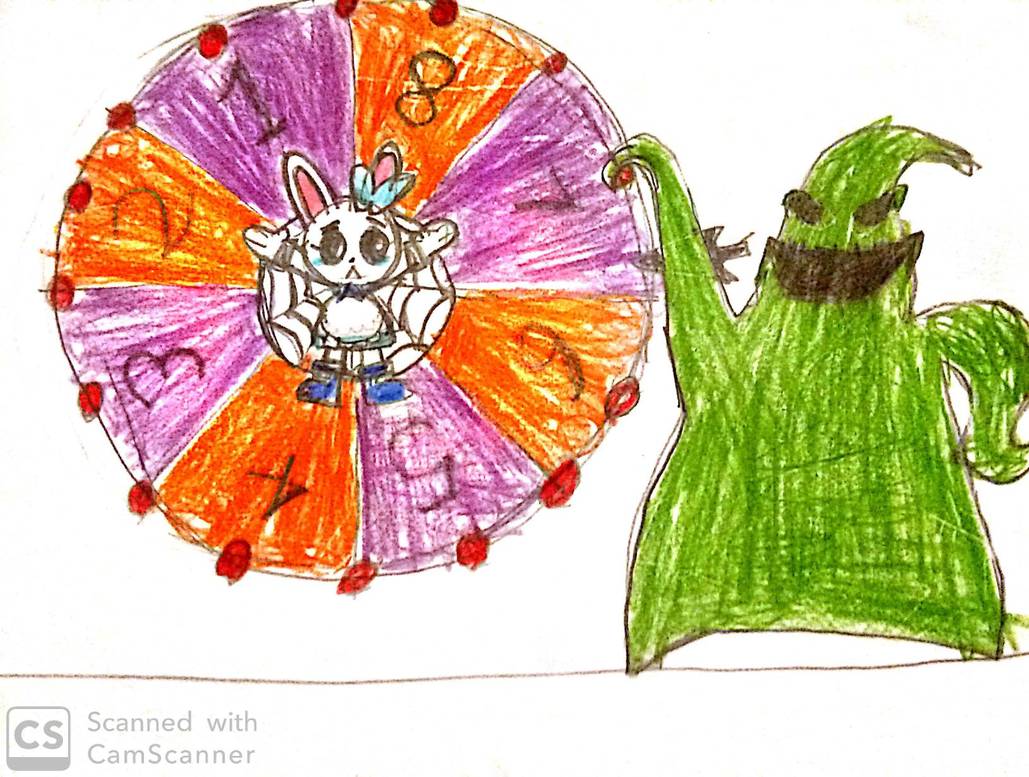 Oogie Boogie captures Princess Pring by GundamKnight750