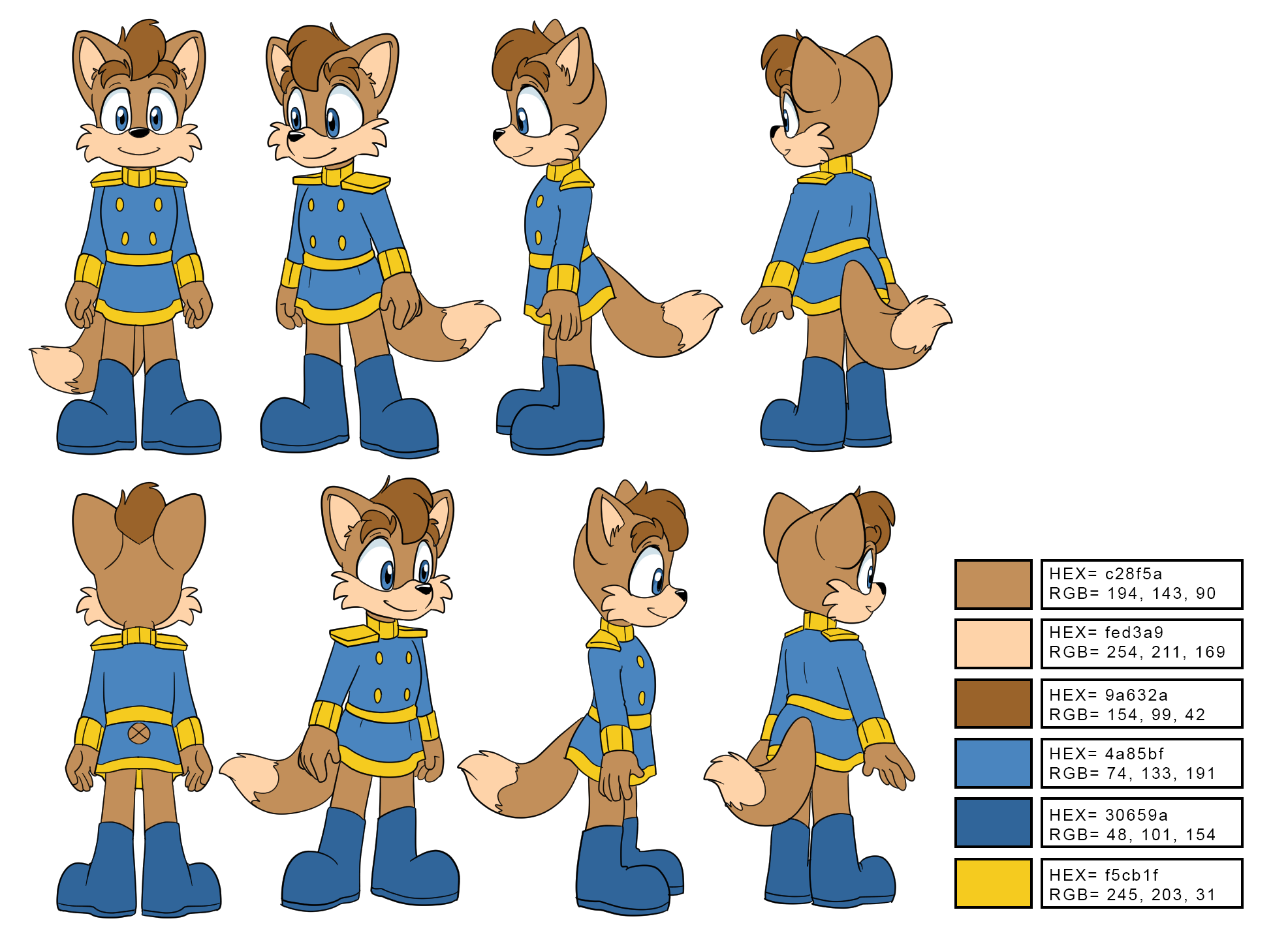 Tails the Fox's Dad Reference Sheet (by tato) by jahubbard1
