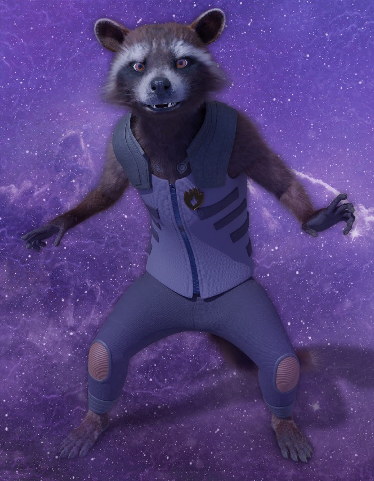 Rocket Outfit Render by RasterRaccoon
