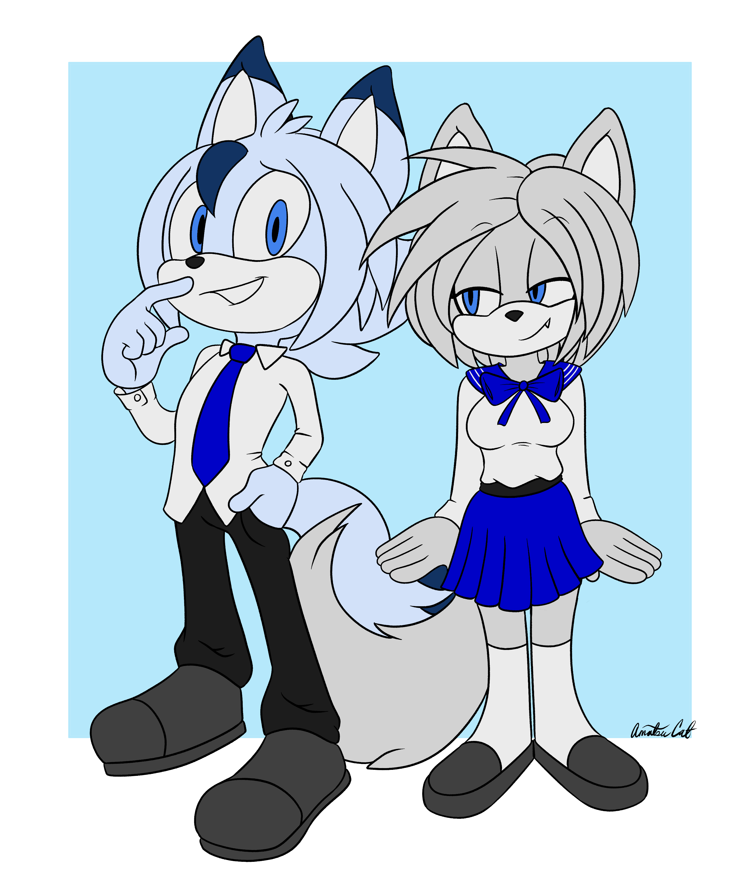 Off to class! by RushTheWolf