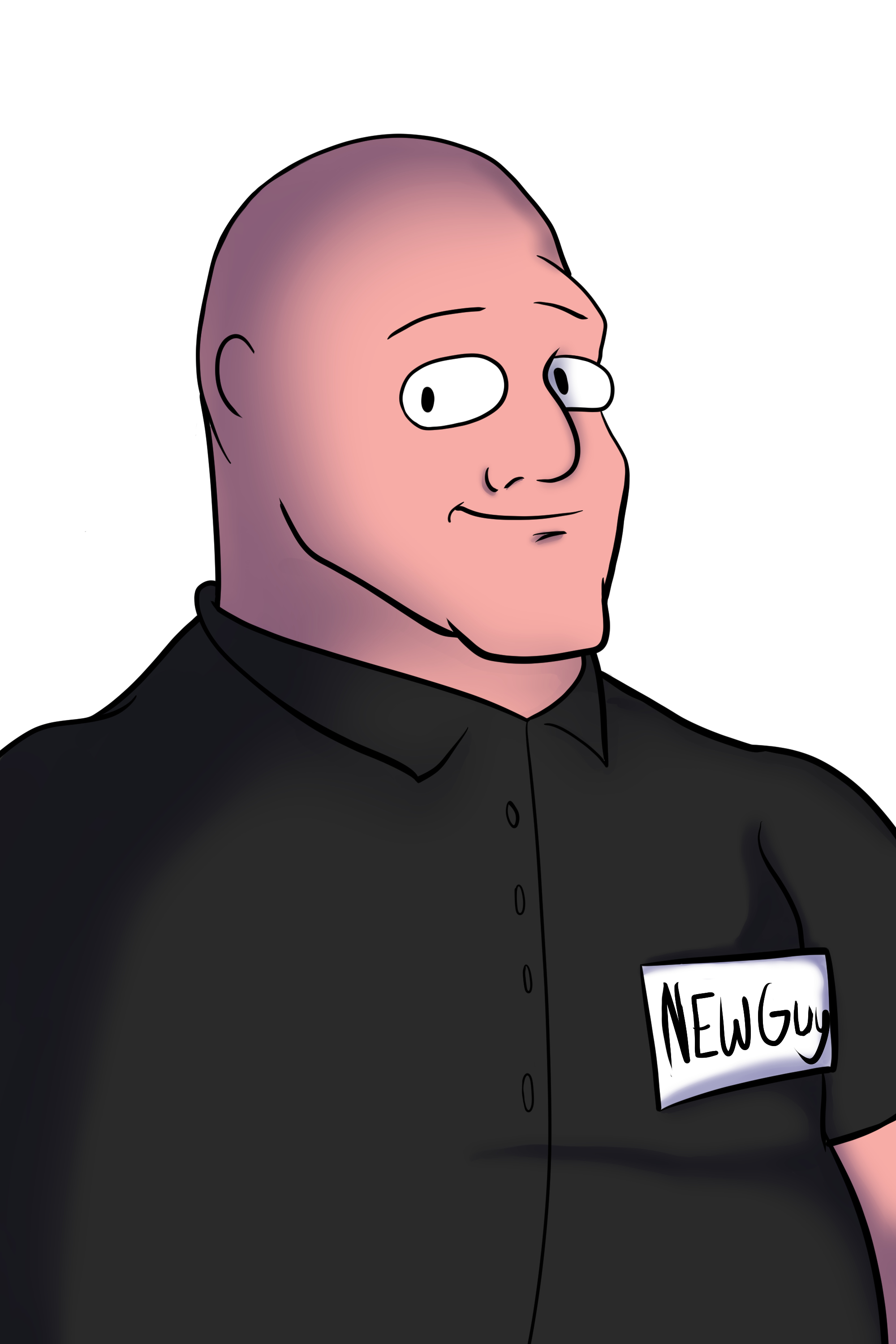 New Guy by SamuraiCanine