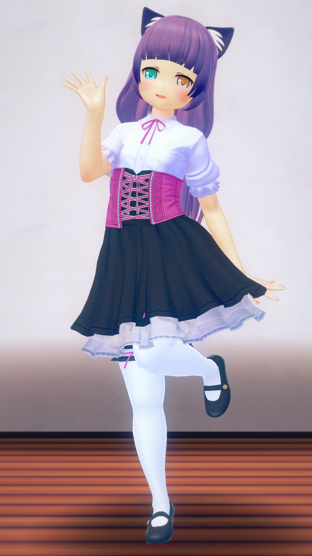 Yoshi the Neko maid ♫ by VermelhaTan
