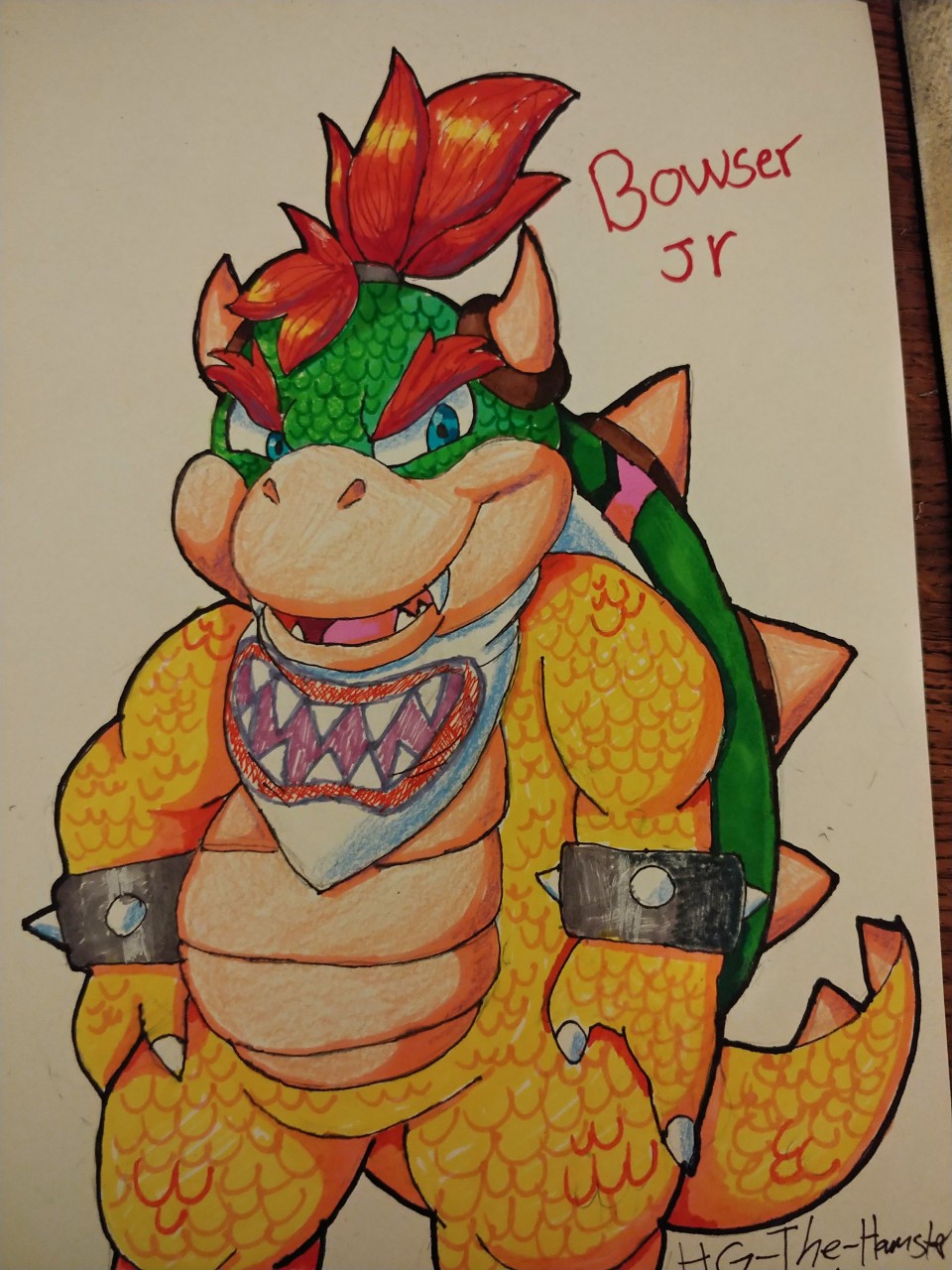 Surprise Bowser Jr got a redesign by HamsterGirlTheHamster