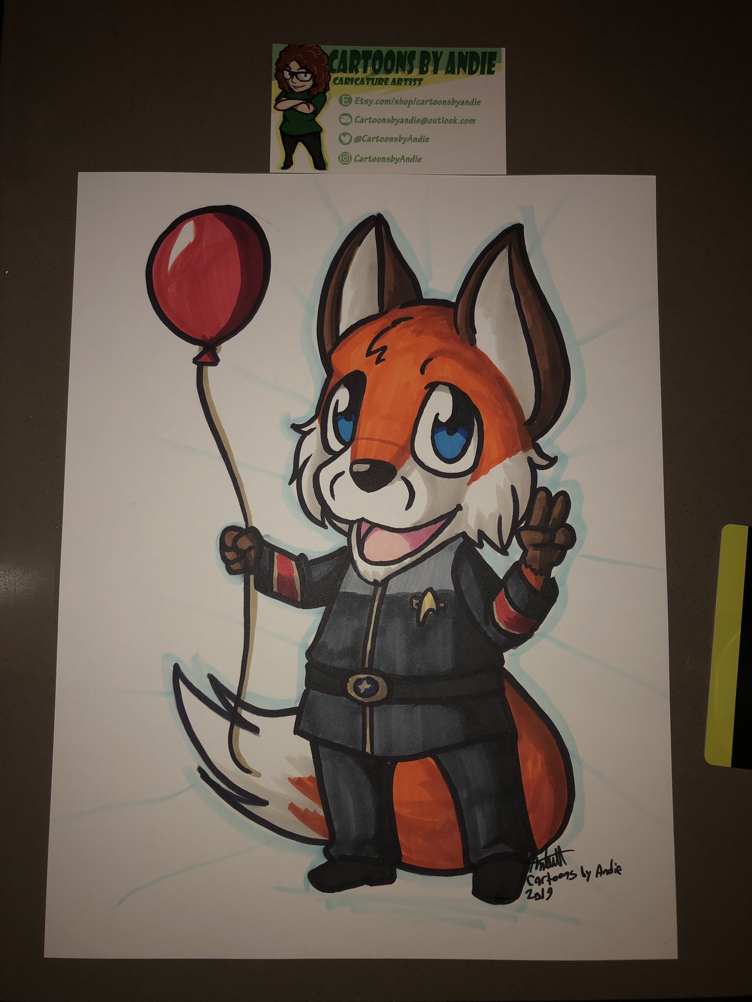 Commodore Kenny - CartoonsByAndie by KennyKitsune