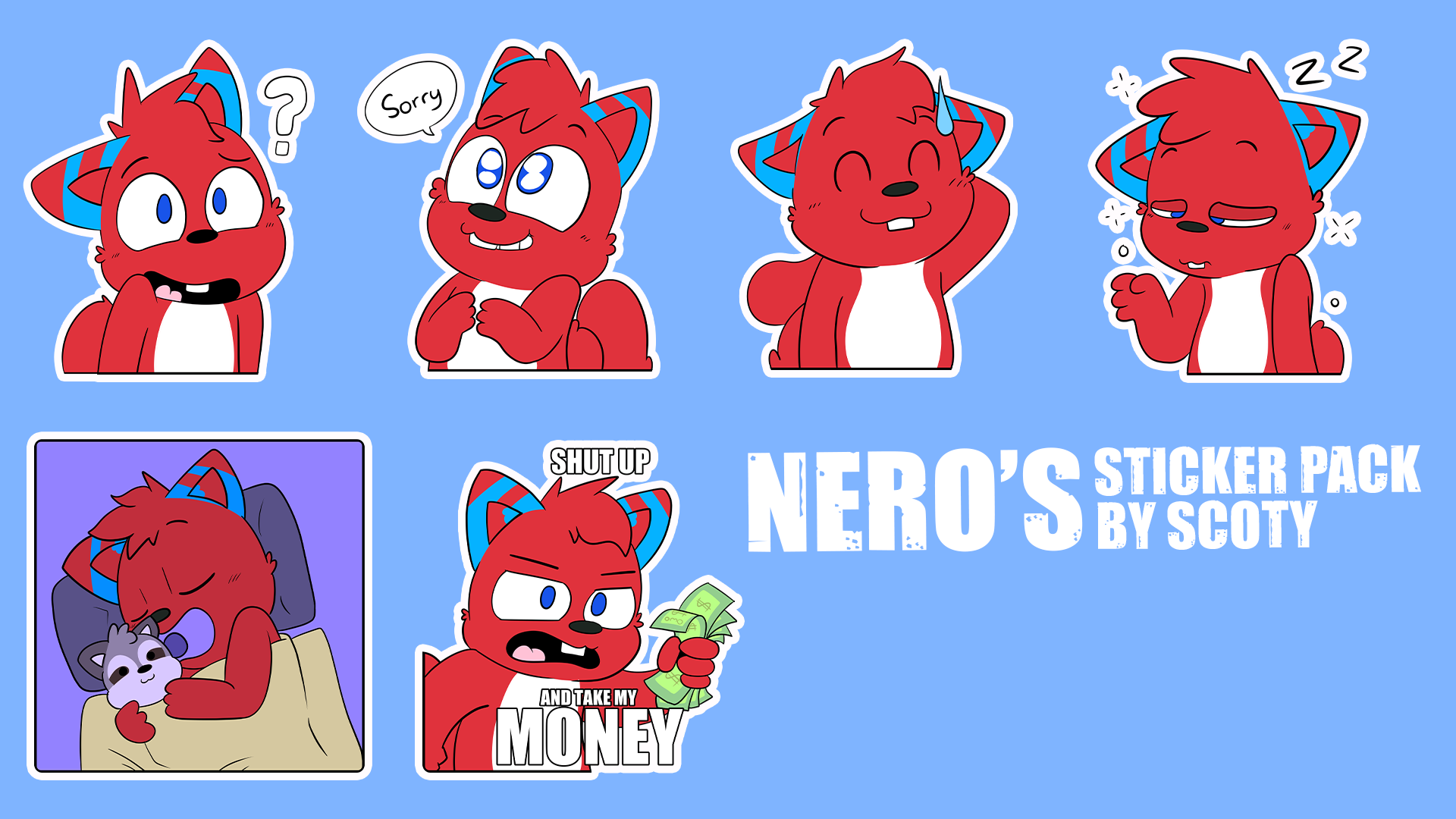 Nero's Sticker Pack by ScottJames27