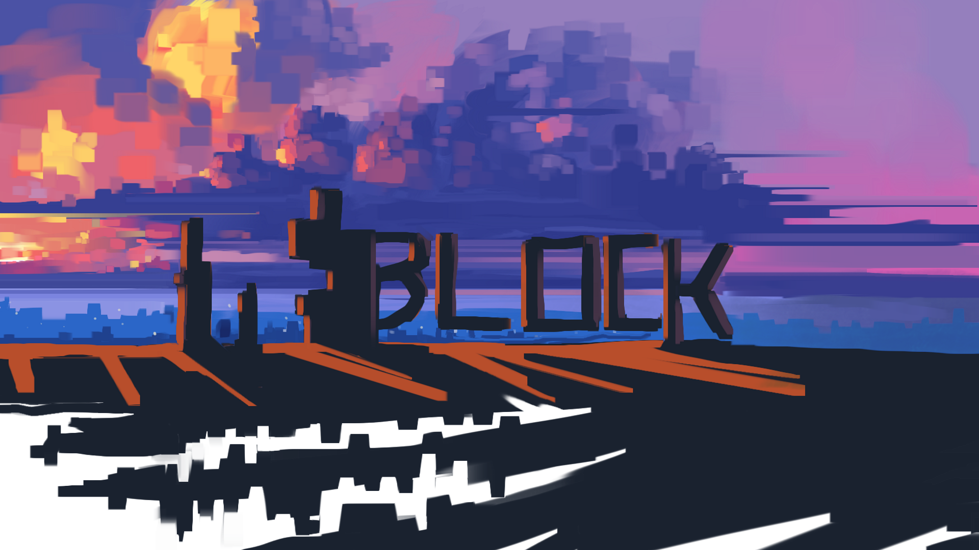 New blocky brushes experiment by eqlipse333
