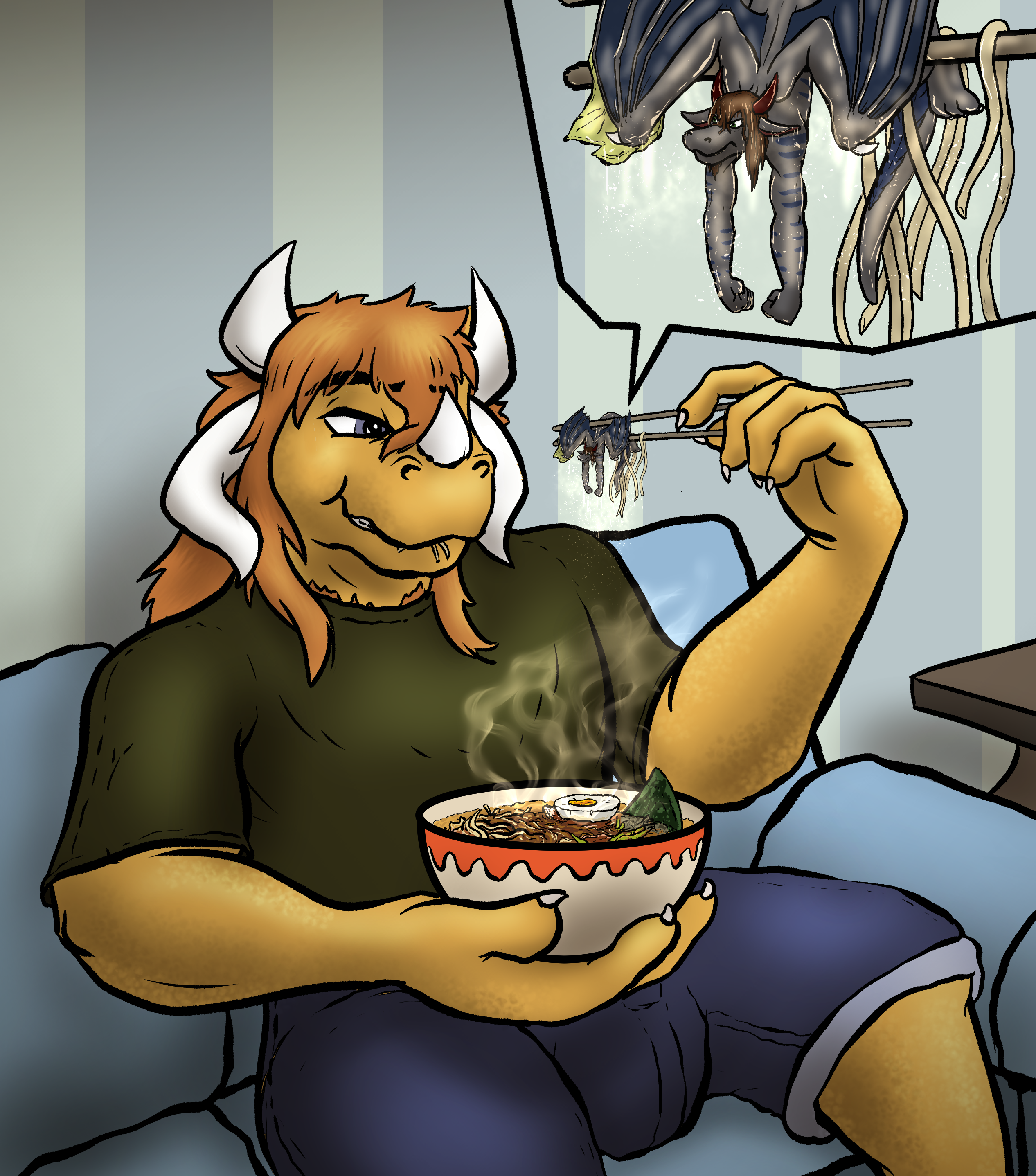 Ramen Night with Nightraver by Tyrnn