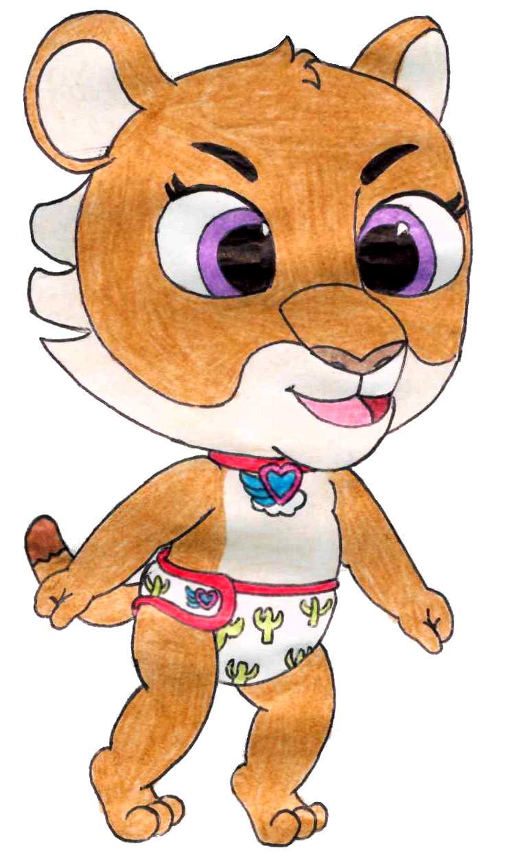 Linus the Lion by BlazeHeartPanther