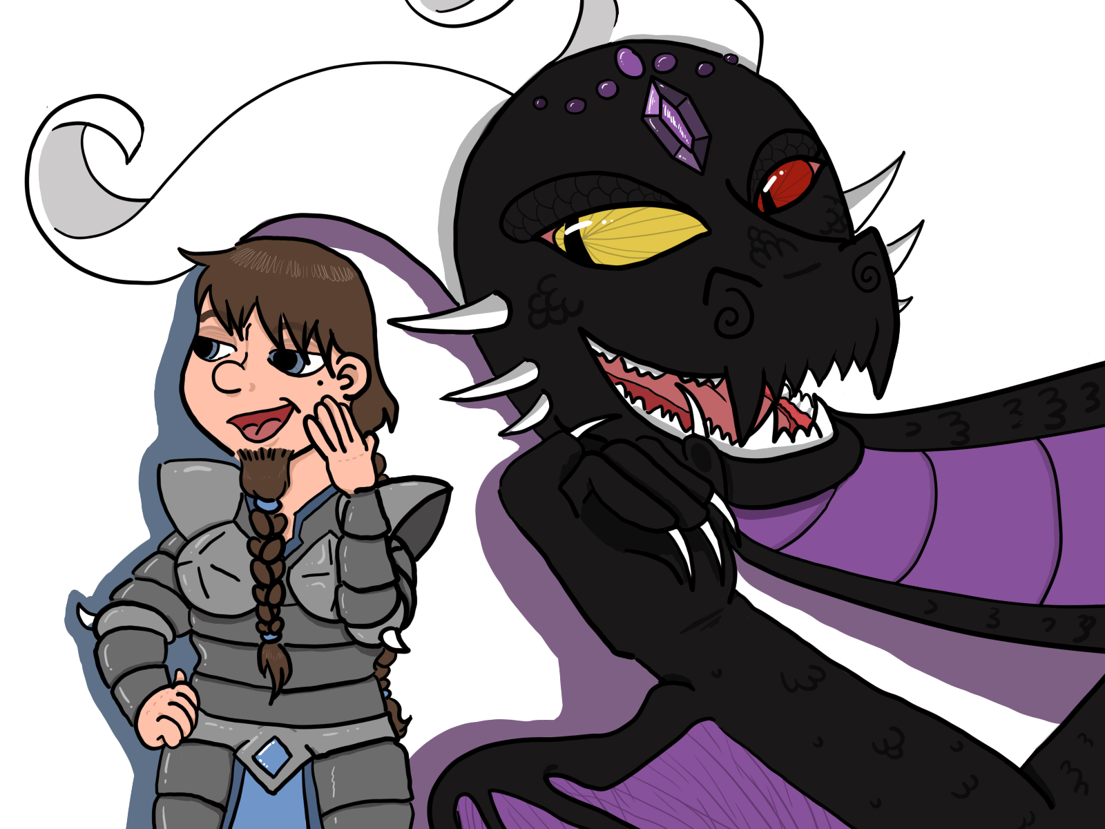 Gwal and Gala by EdwennHybride