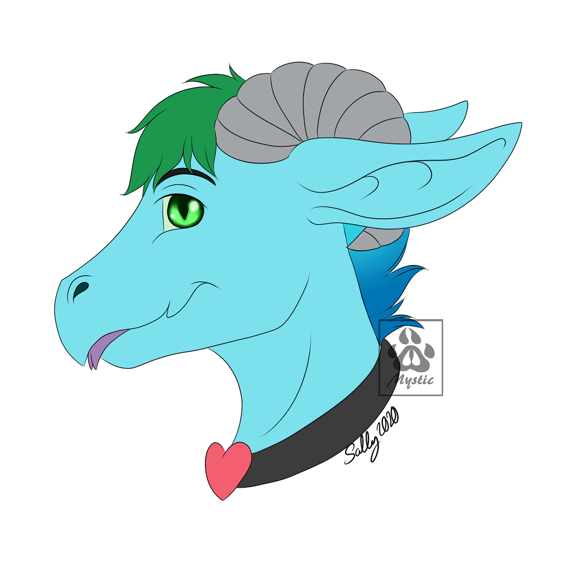 Koko Headshot Pin-up by RollerCoasterViper59