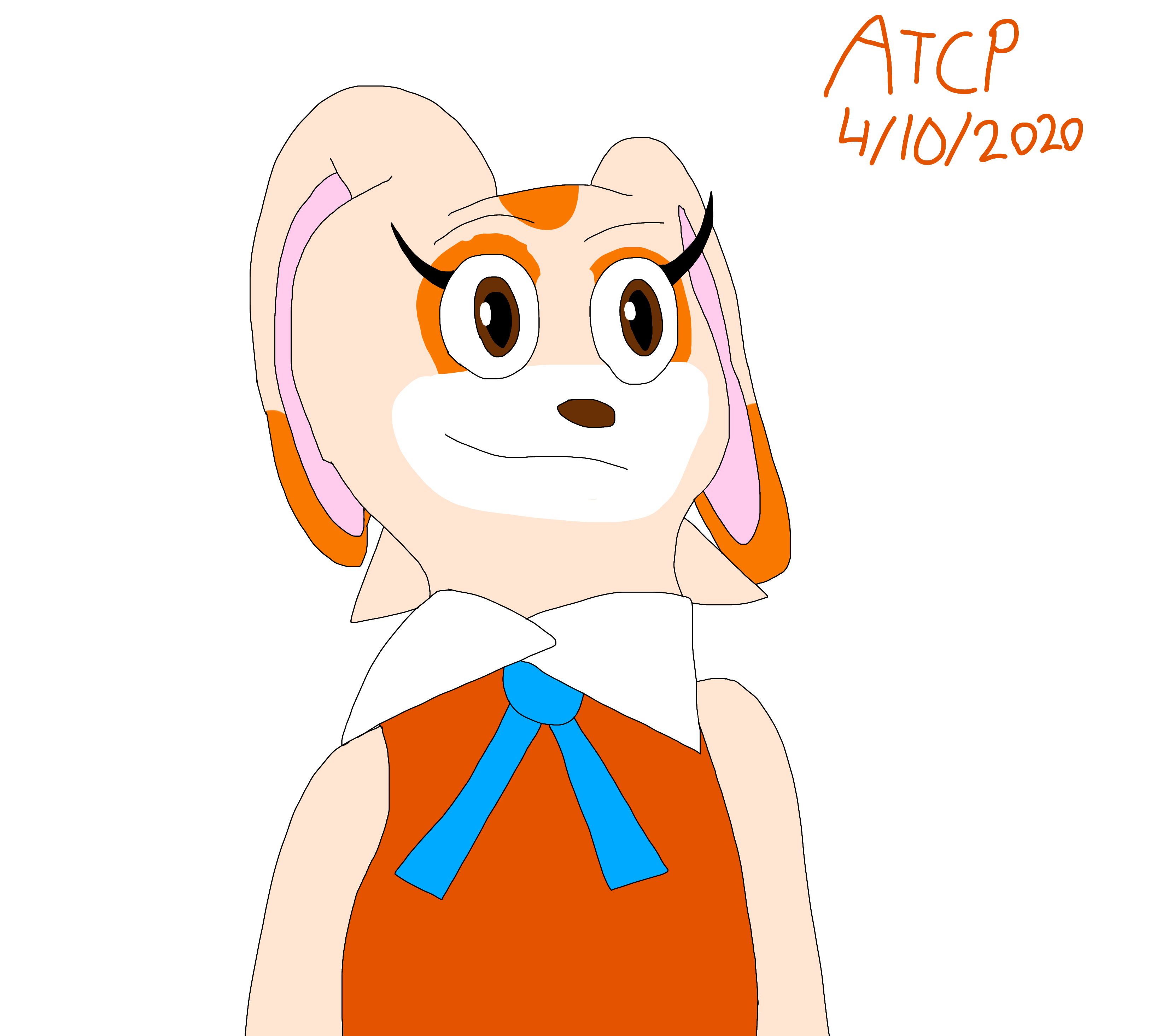 FA: Cream The Rabbit by PrincessTheWolf