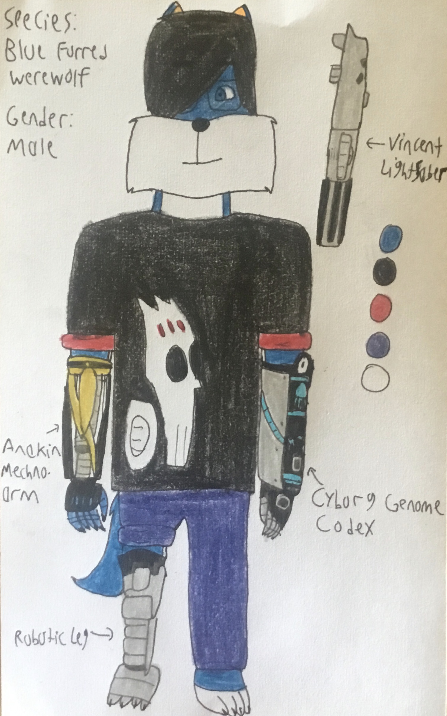 Vincent Ref by WerewolfVincent