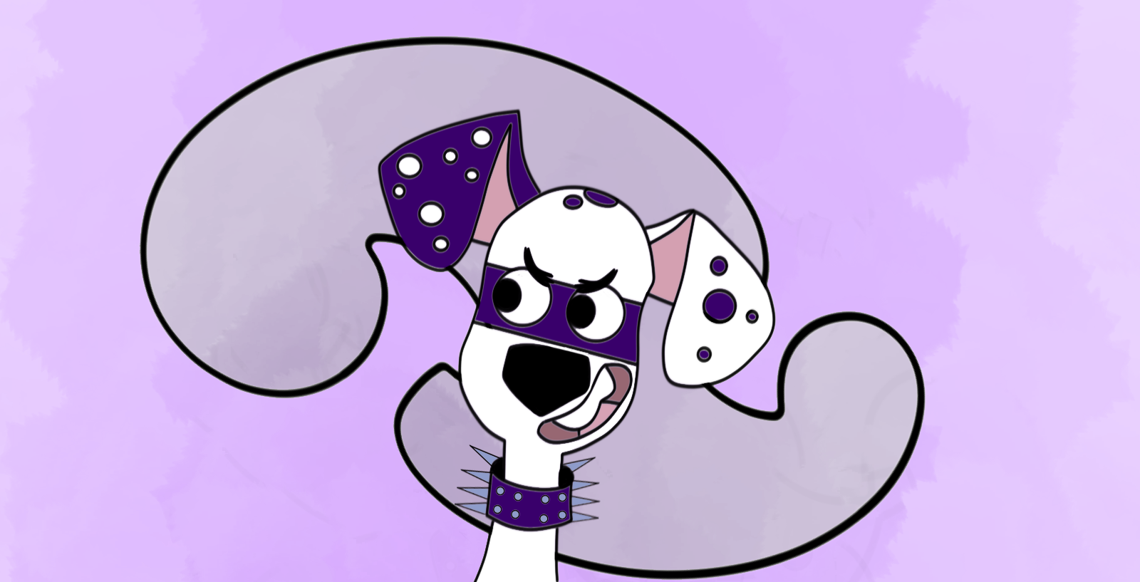 Purple Evil Dylan by Leonity