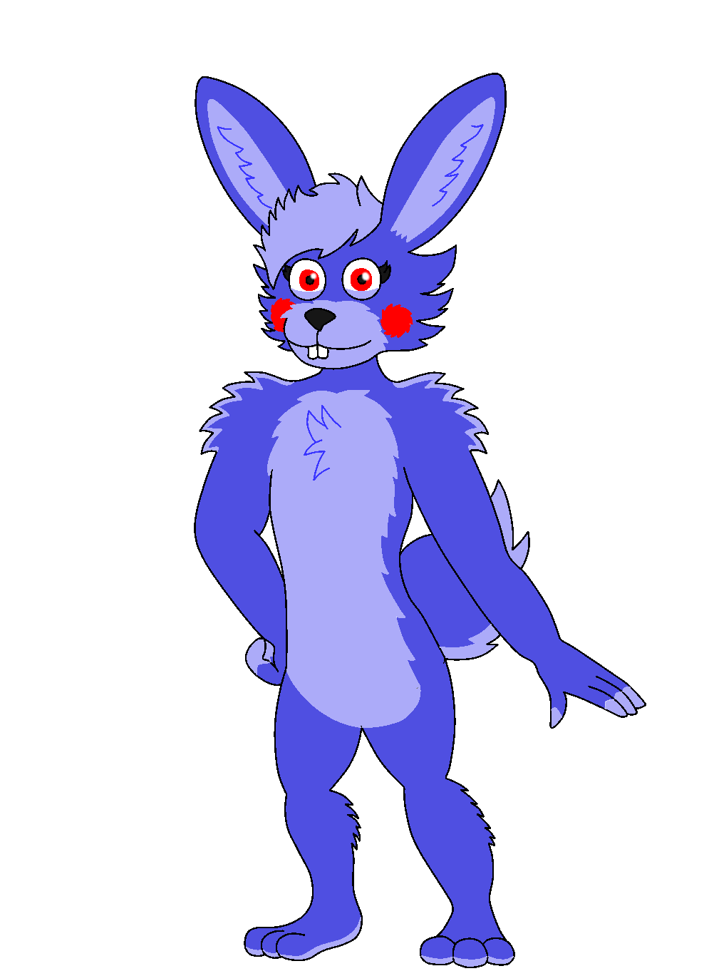 BawnBonn The Bunny [Faithful Friend of Mangled] by MangledTheArcticWolf