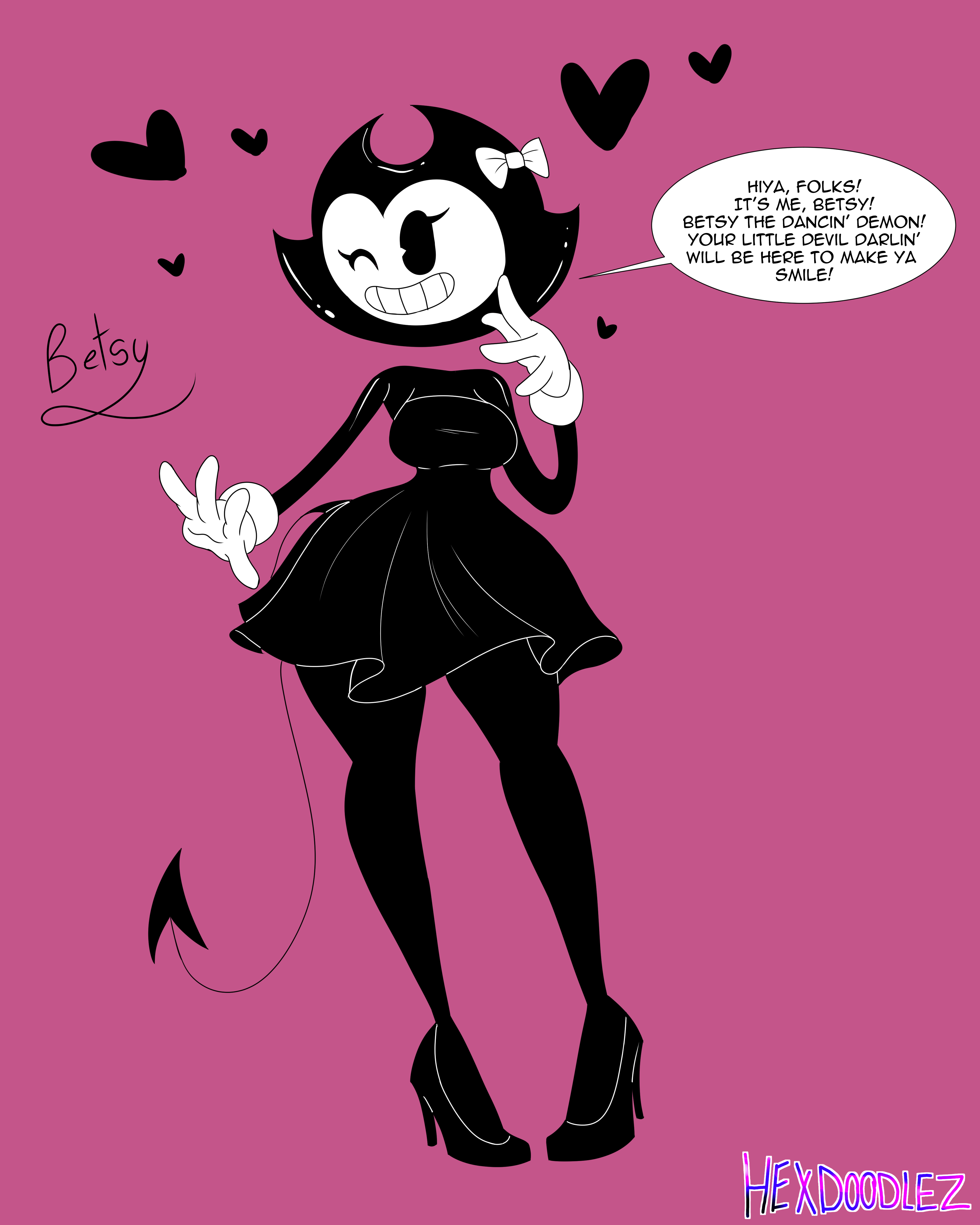 some BATIM genderbends by HexDoodzLewds