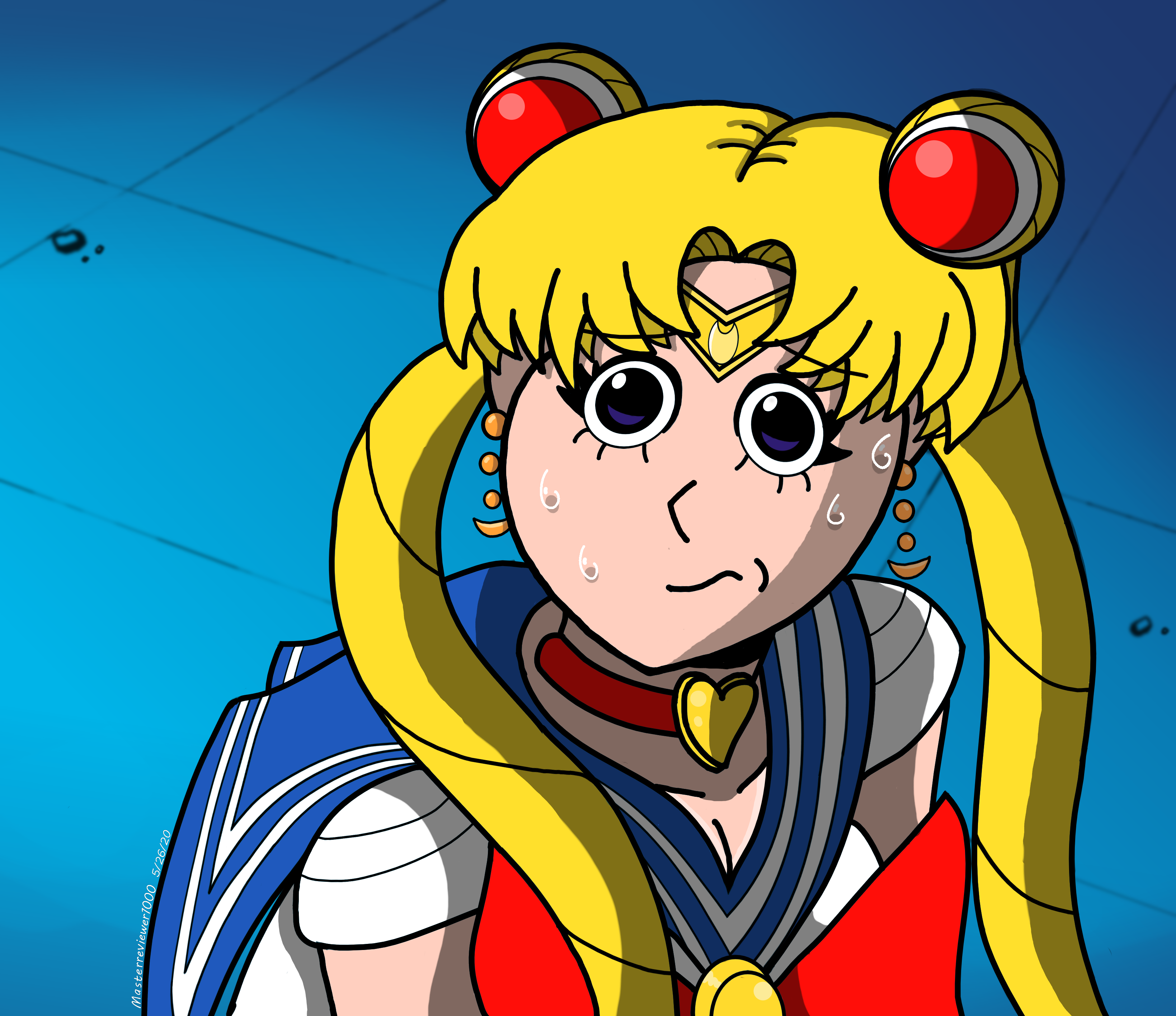 My Sailor Moon Redraw by masterreviewer1000