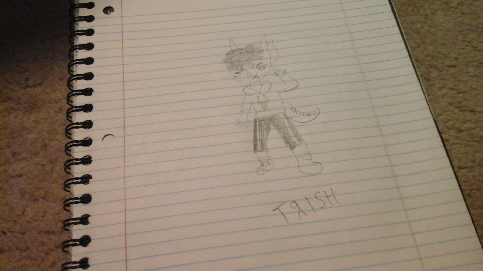 Trish (Goodbye Volcano High Fanart) by TSurg3