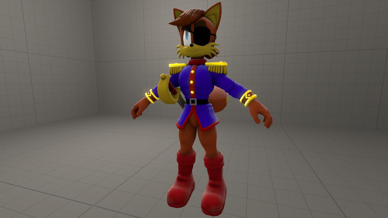 Amadeus Prower WIP by XabinOtter