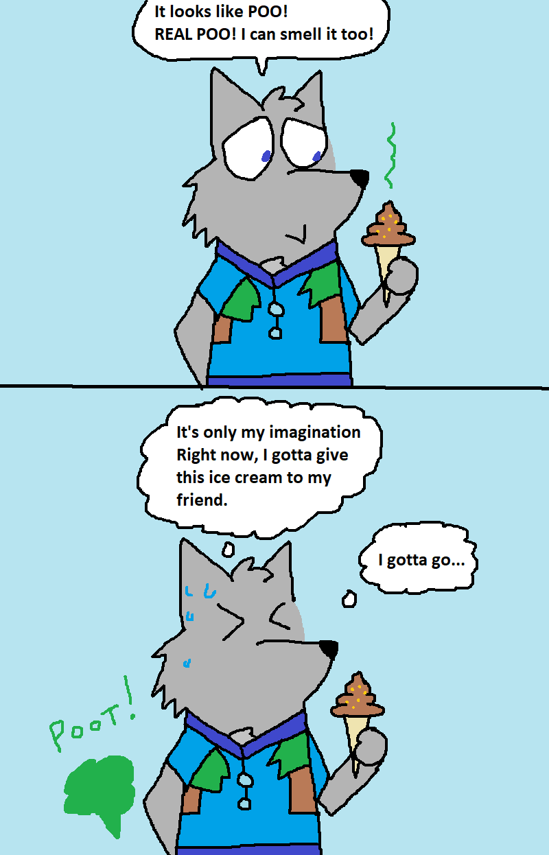 Ice Cream Poo by PizzaWolf