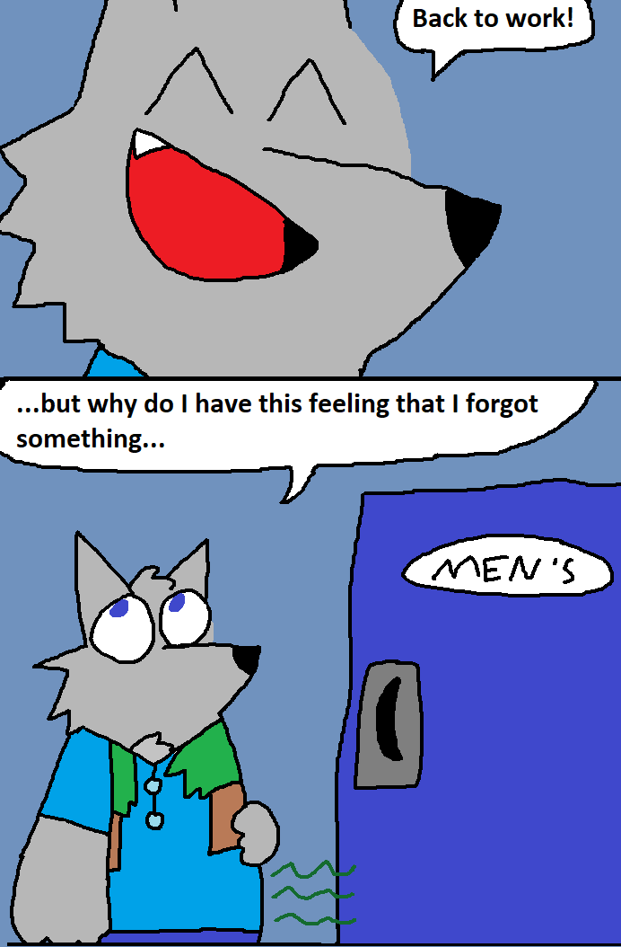 Jeff wants to poop by PizzaWolf